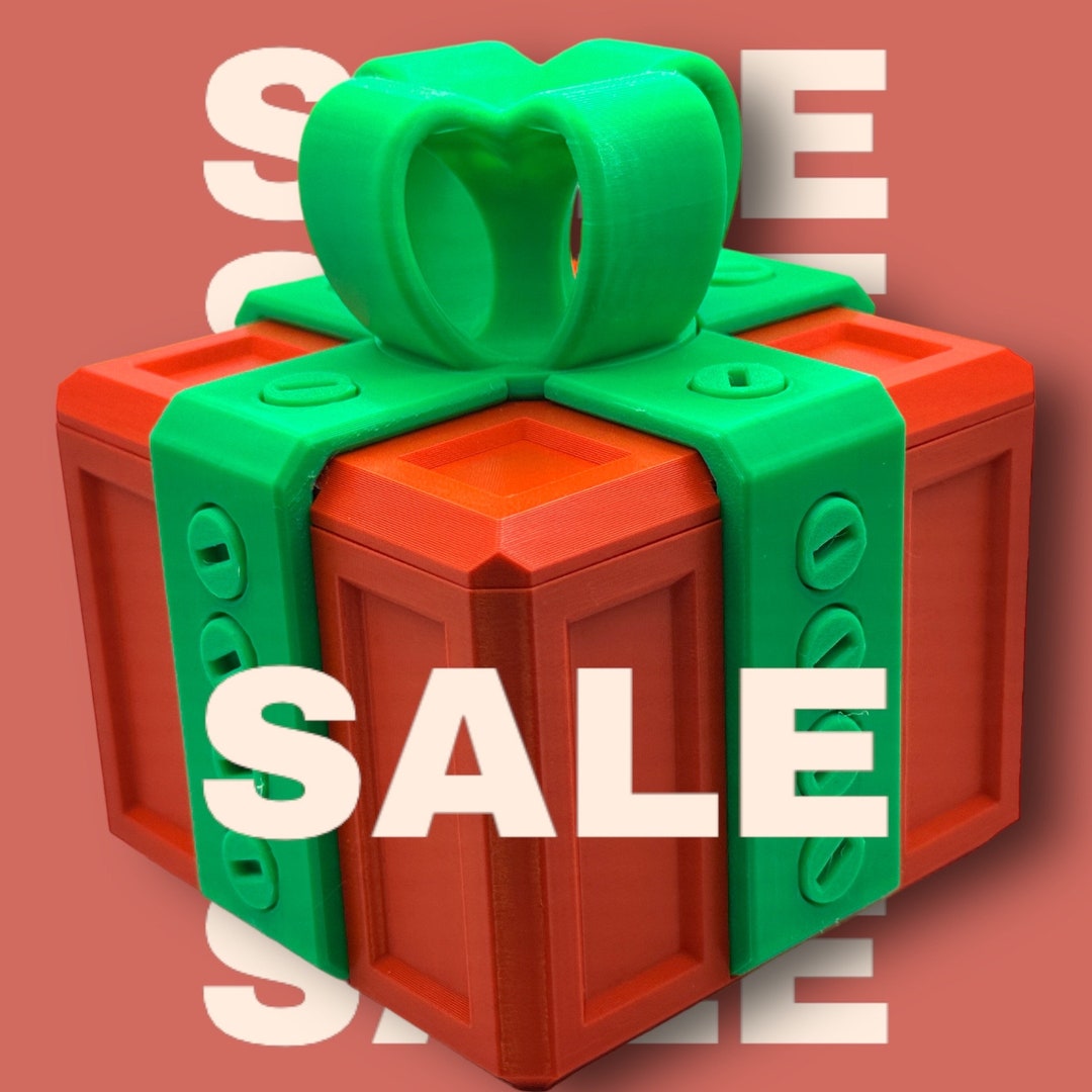 3D Printed Annoying Gift Box: Prank Gag Container With Screws - Etsy UK