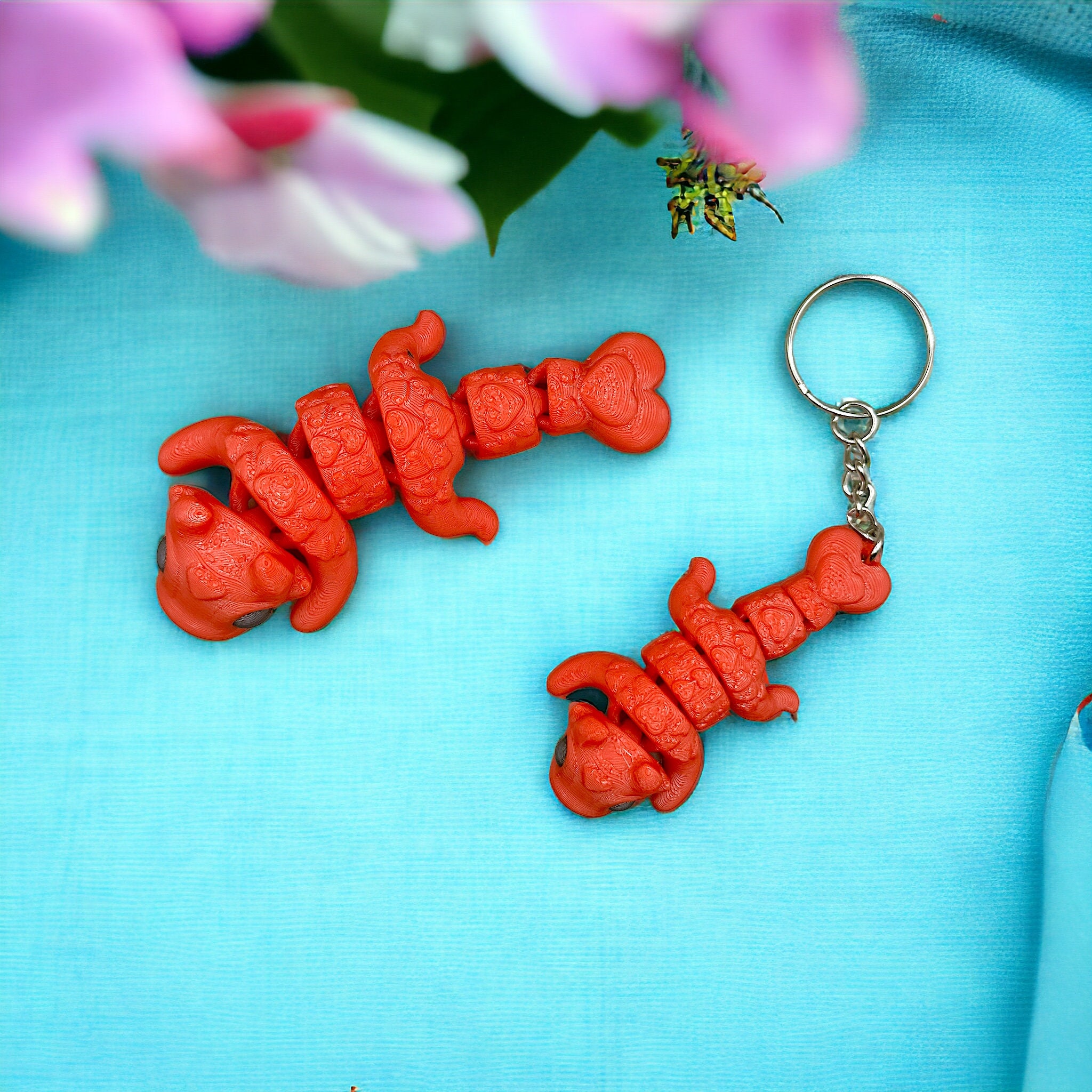 3D Printed Key Chains, 3d Keychain Stl, Heart Keychain Stl, Keychain ...