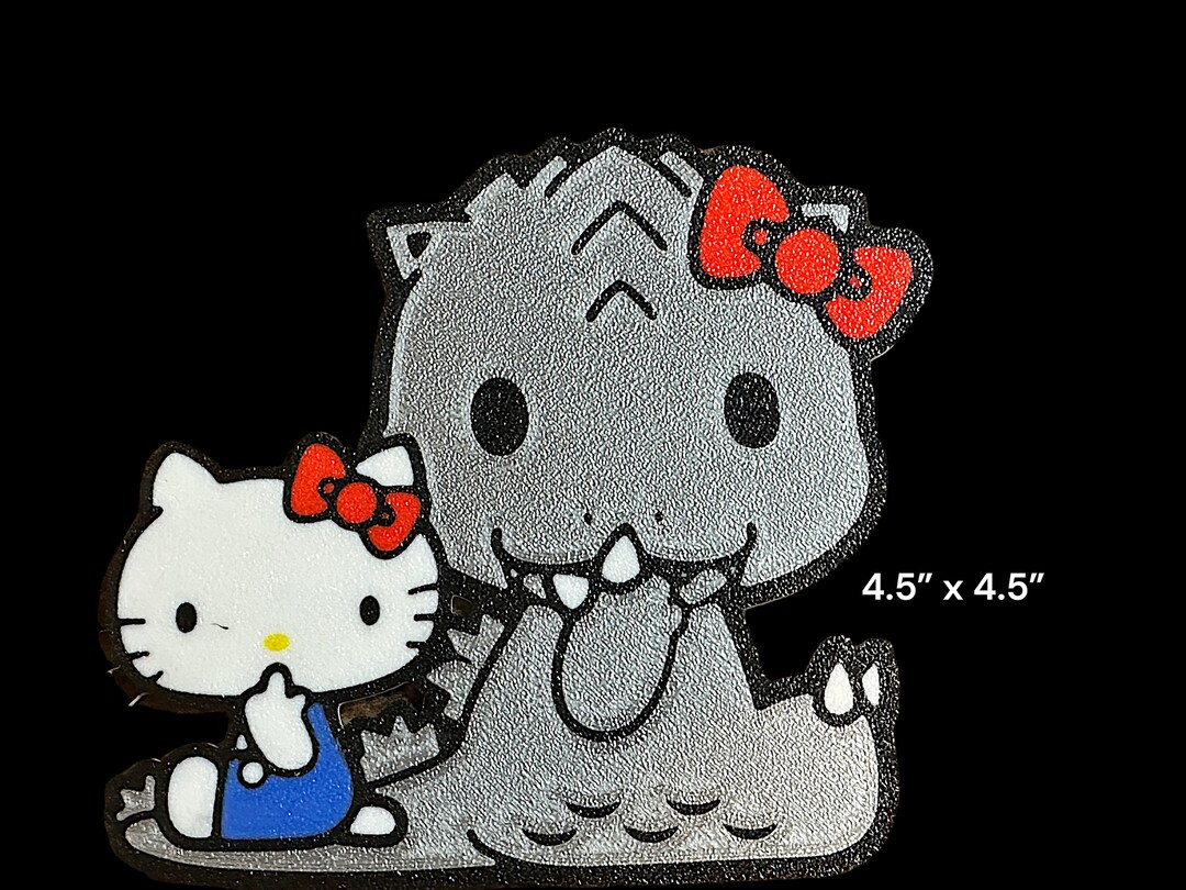 Hello Kitty Signs 3D Printed Different Characters - Etsy