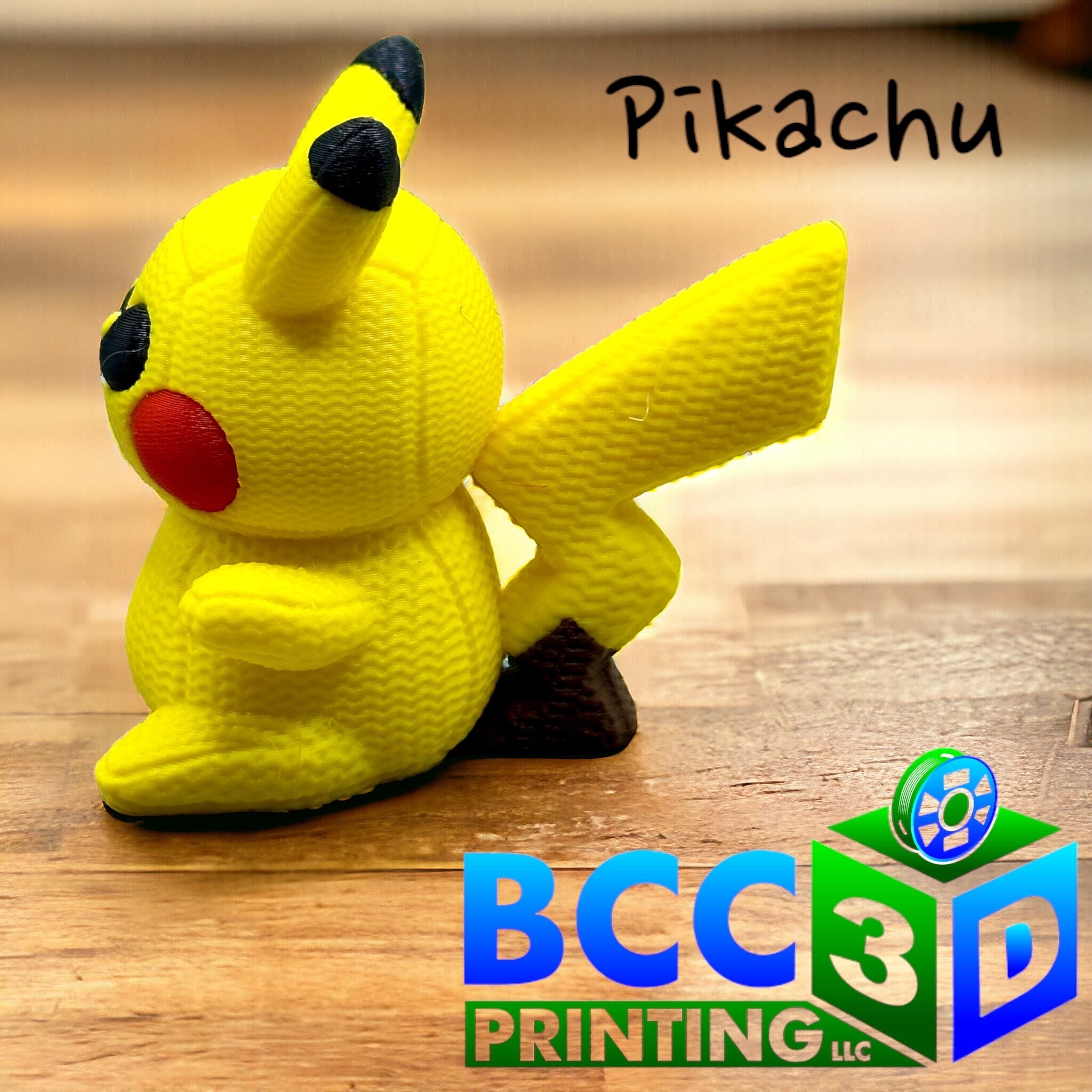 3D Printed Pokémon Knitted Pikachu, 3D Printed Knitted Pikachu Pokemon ...