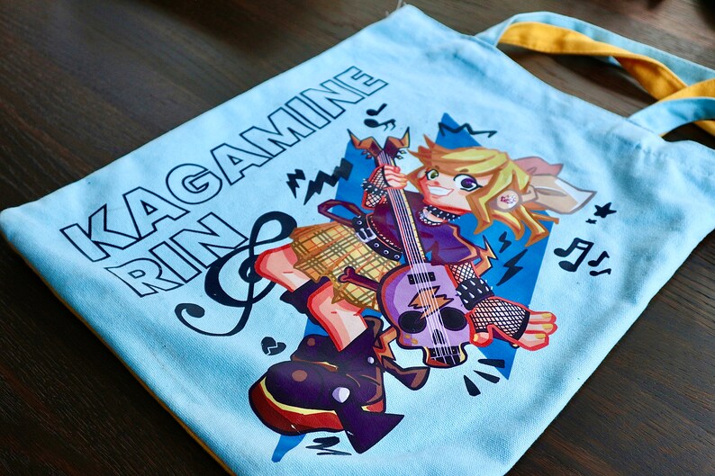 Rin and Len Pokemon Inspired Double Sided Tote Bag - Etsy