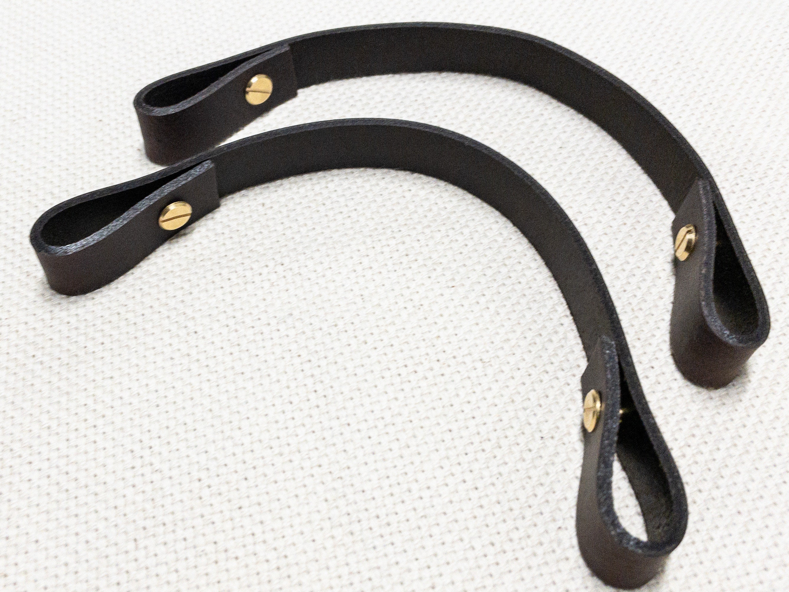 Leather Handles for Bags, Leather Handles for Crochet Bags, Leather ...