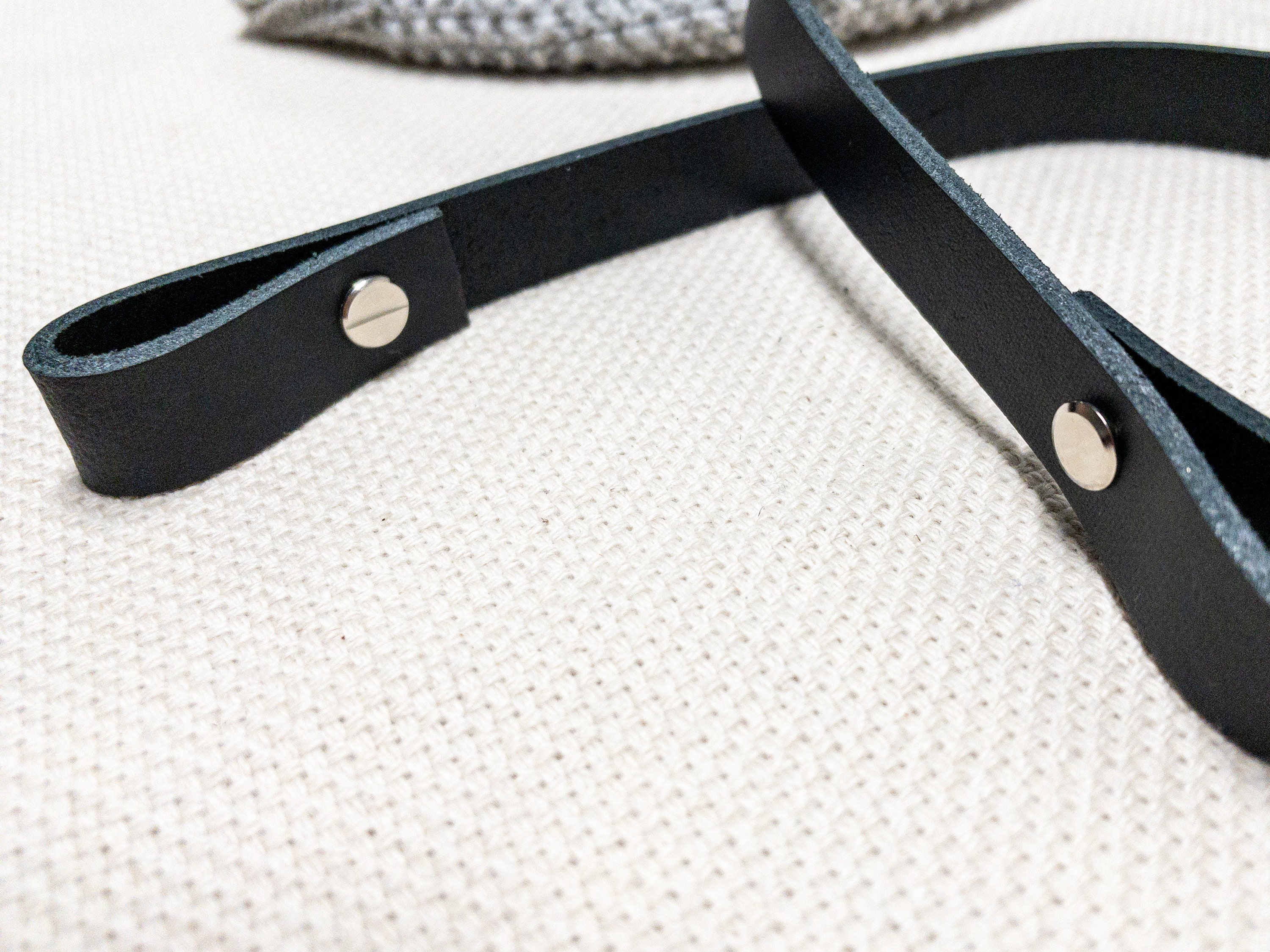 Leather Handles for Bags, Leather Handles for Crochet Bags, Leather ...