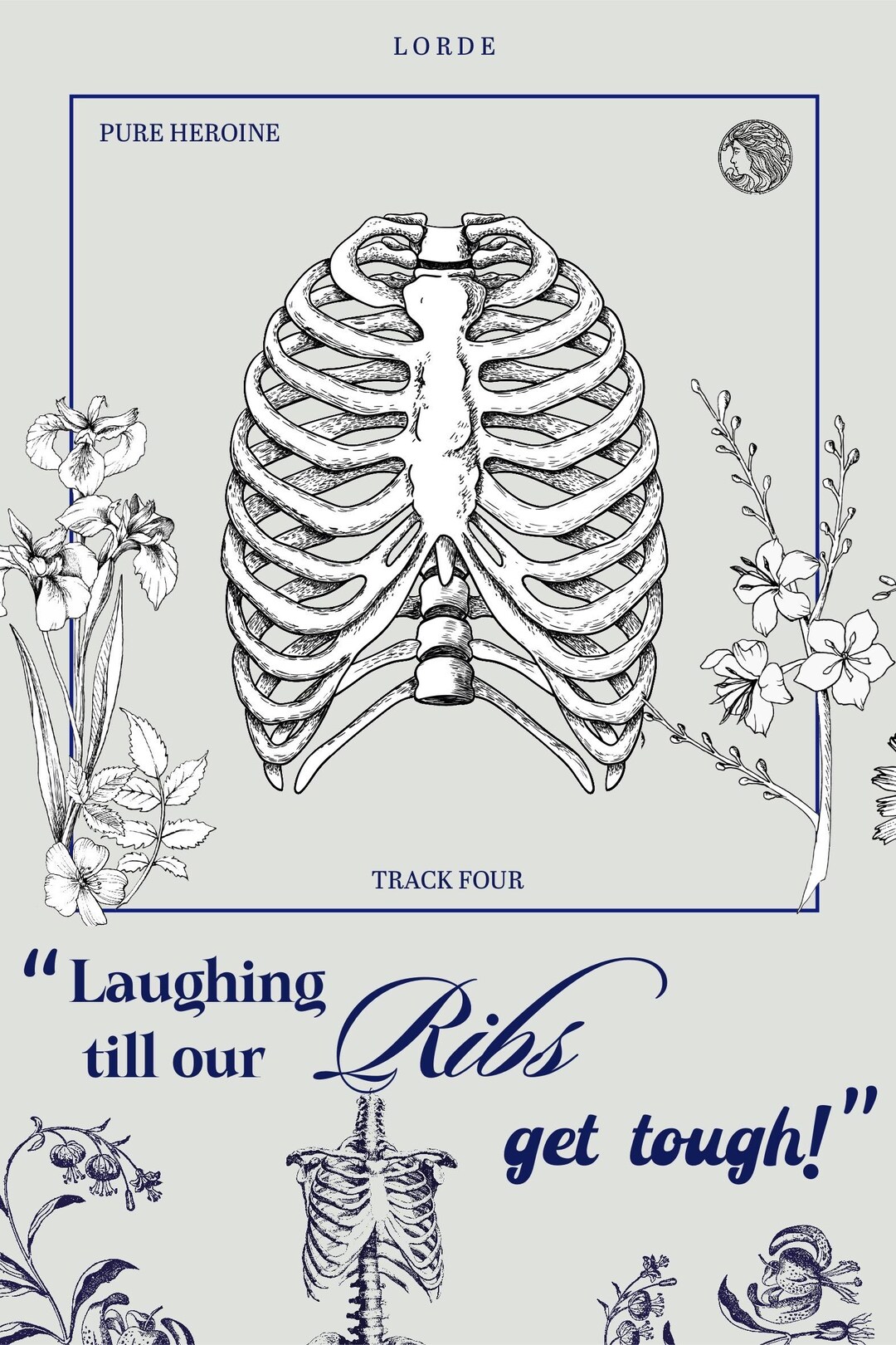 Lorde Pure Heroine Poster - Etsy