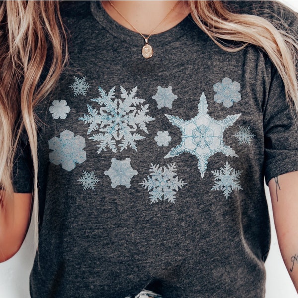 Snowflake Shirt - Etsy
