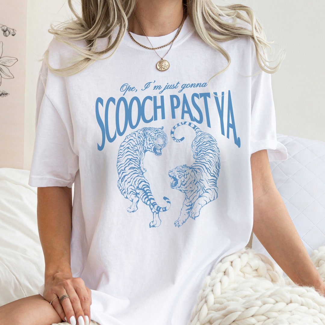 Ope Scooch Past Ya Comfort Colors T-shirt: Midwest Sarcastic Slang - Etsy
