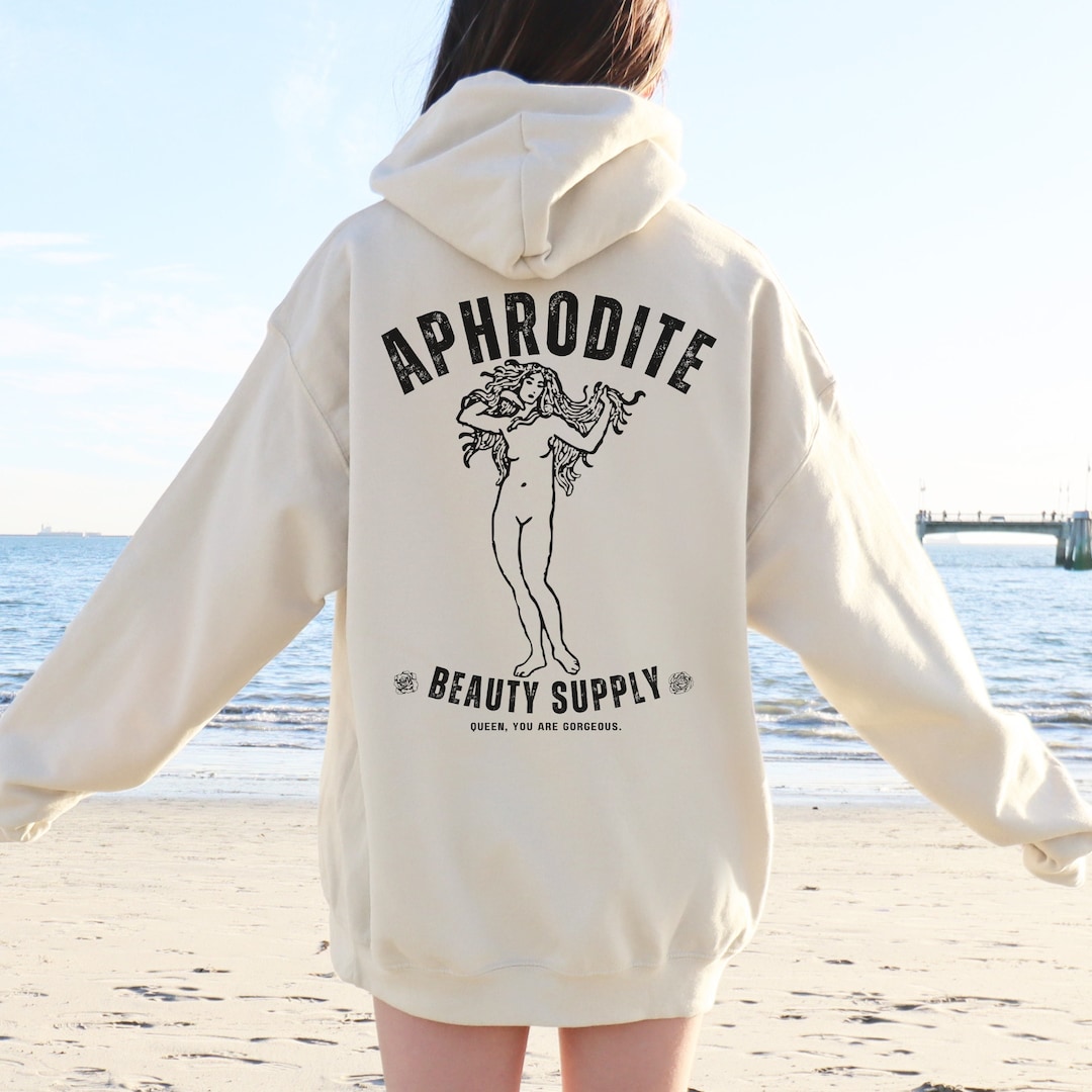 Aphrodite Hoodie Greek Mythology Aphrodite Beauty Supply Light Academia ...
