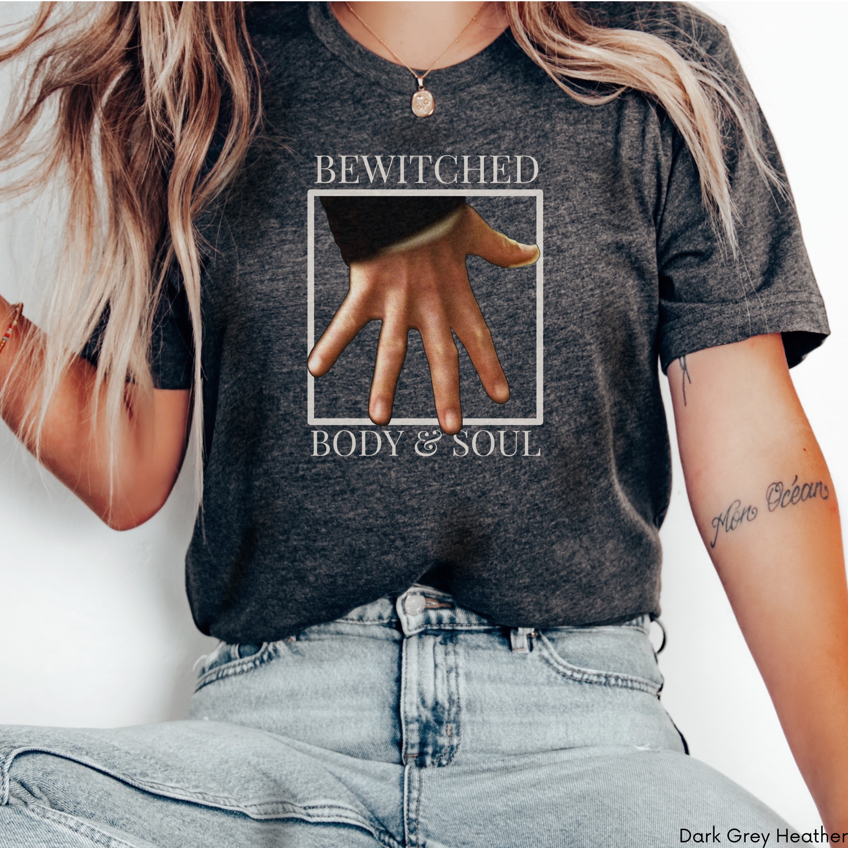 Bewitched Body & Soul Shirt: Pride and Prejudice Mr. Darcy Hand Flex - Etsy