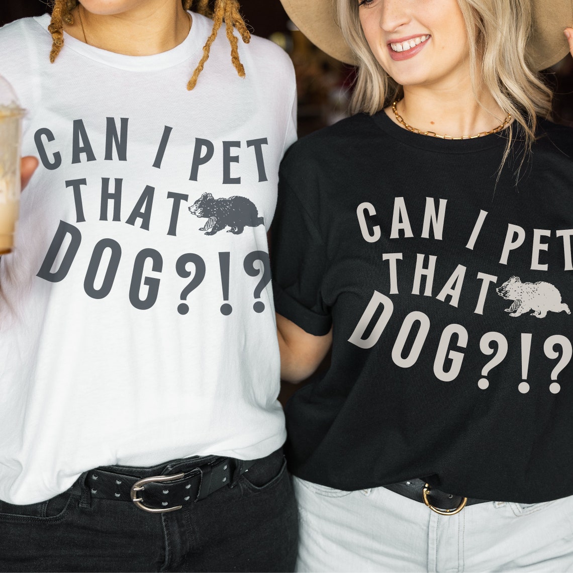 Can I Pet That Dog Shirt: Unisex Meme Tee, Ironic Dog Lover Gift - Etsy