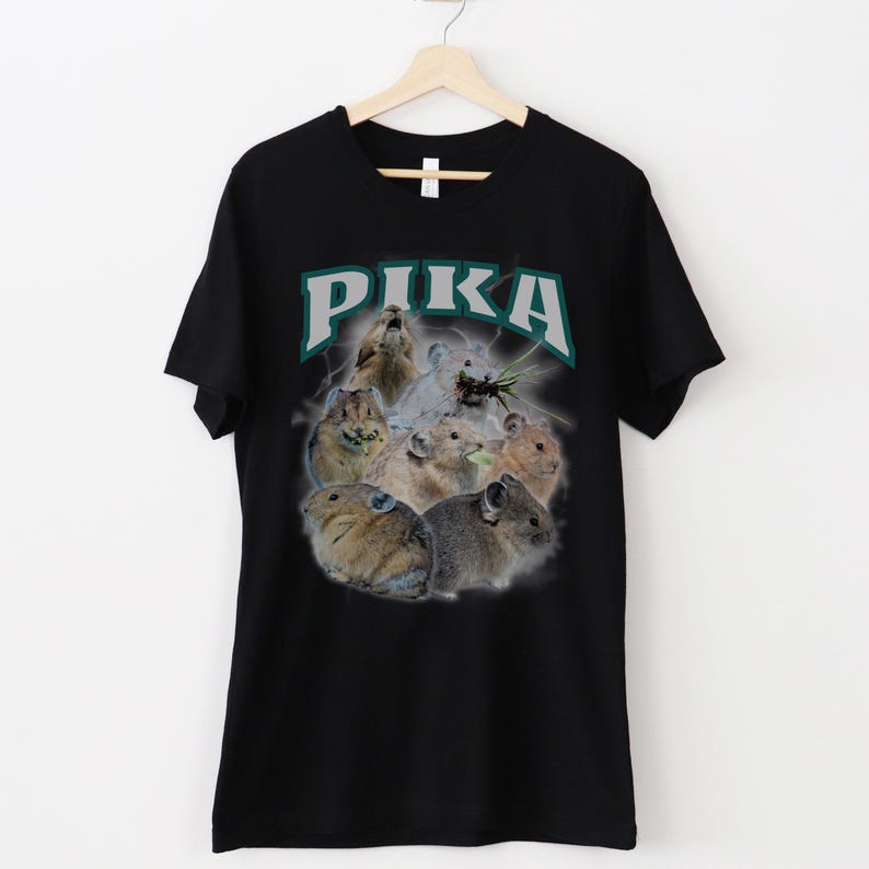 Pika Shirt Bootleg Hip Hop Shirt Unisex Tshirt Pikas Shirt Whistling ...