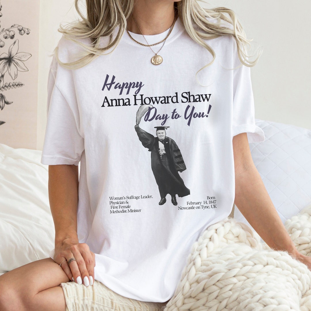 Happy Anna Howard Shaw Day Shirt, Gift for 30 Rock Fan, Comfort Colors, Liz Lemon Anti ...