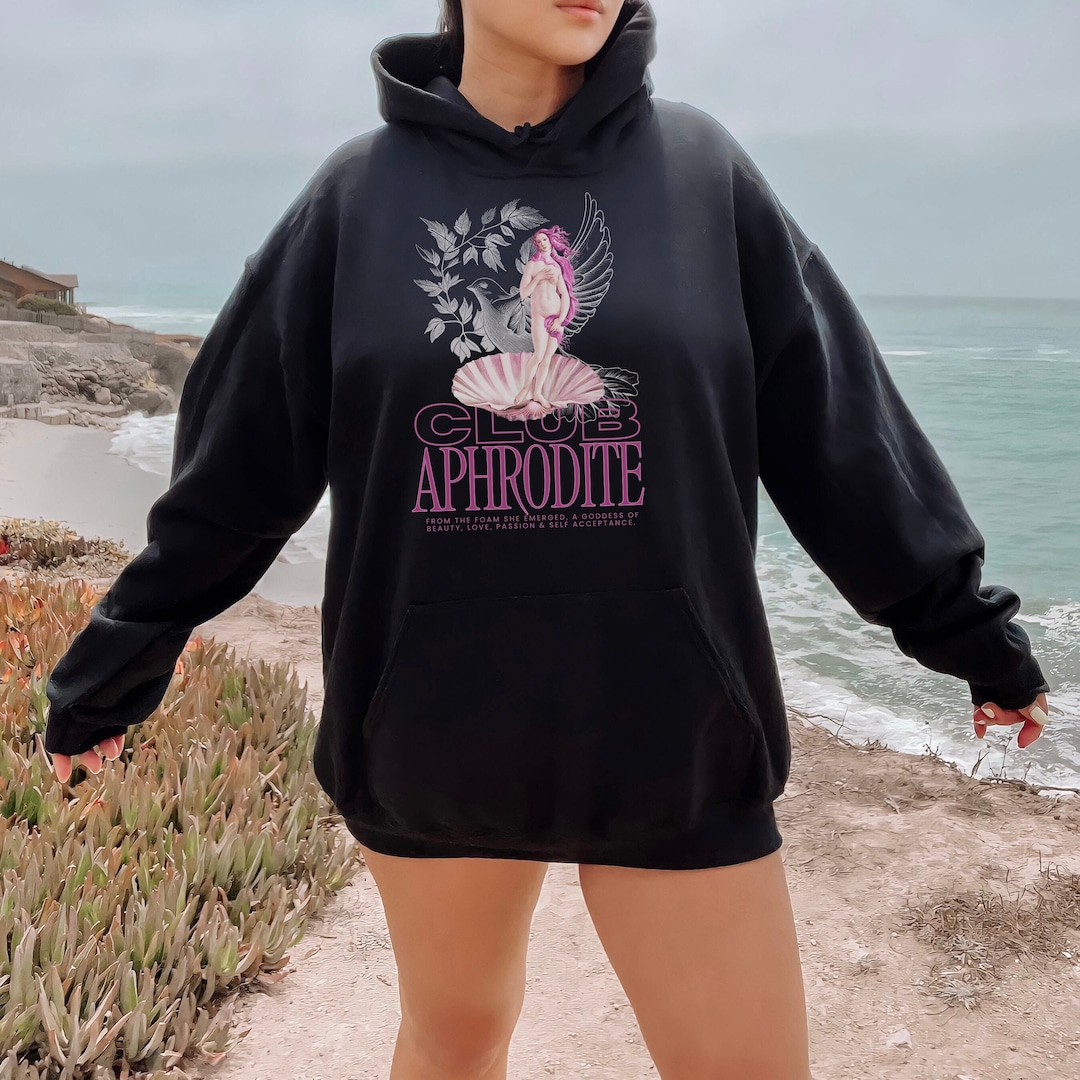 Club Aphrodite Shirt, Academia Clothing, Greek Goddess, Birth of Venus ...