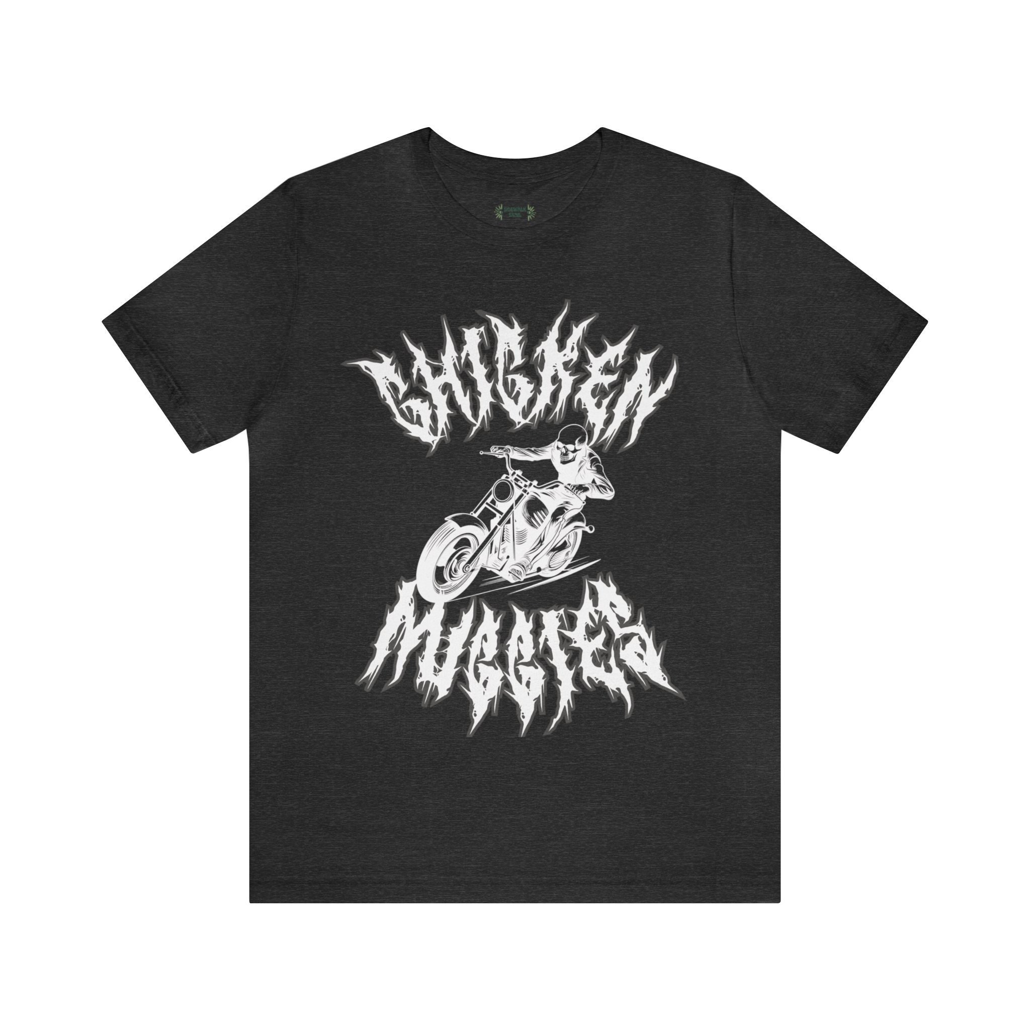 Chicken Nuggies Black Metal Shirt, Skeleton, Chicken Nugget Gift, Death ...