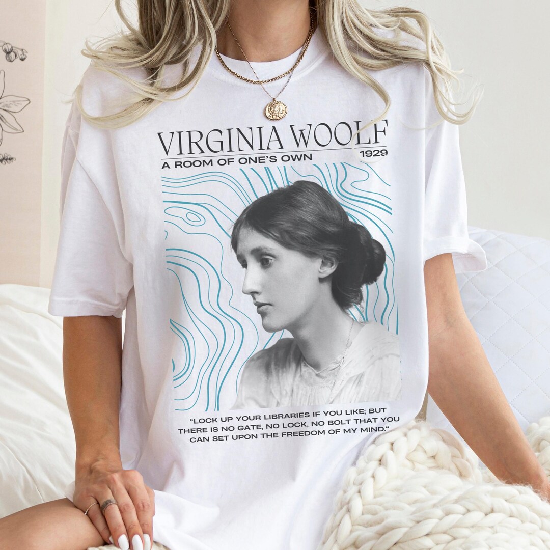 Virginia Woolf Shirt: A Room of One's Own, Comfort Colors Tee - Etsy