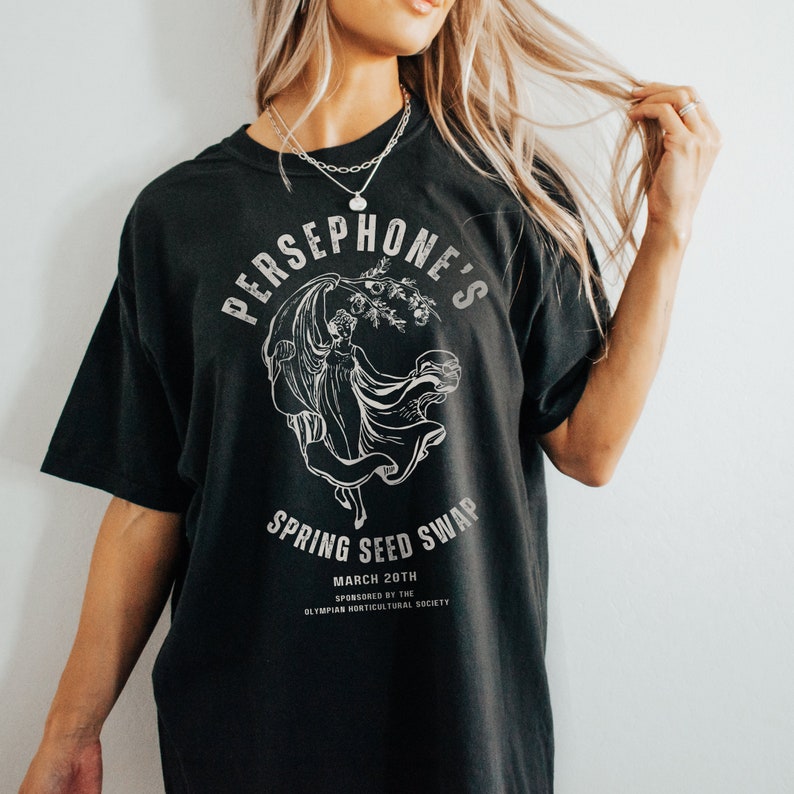 Persephone Shirt: Comfort Colors Greek Goddess Tee - Etsy