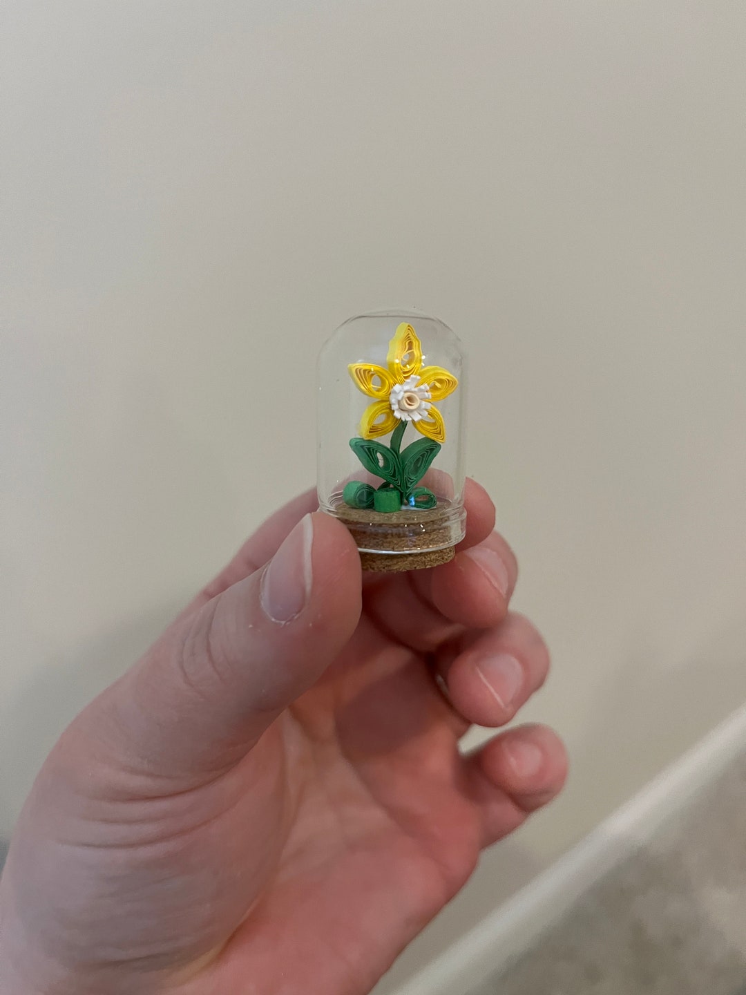 Tiny Paper Quilled Flower - Etsy