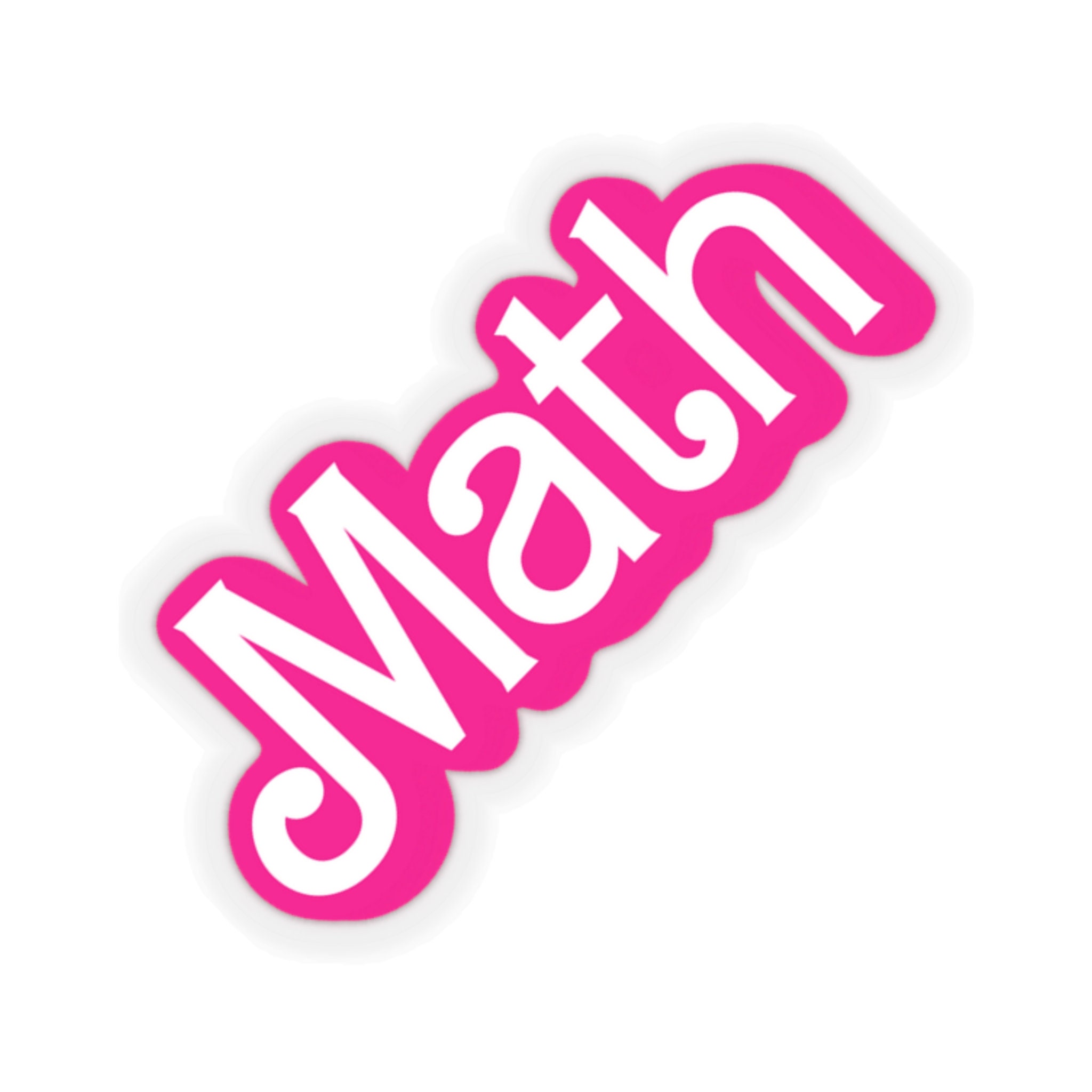 Math Sticker Back to School Barbi Barbenheimer Funny Gift Teacher - Etsy