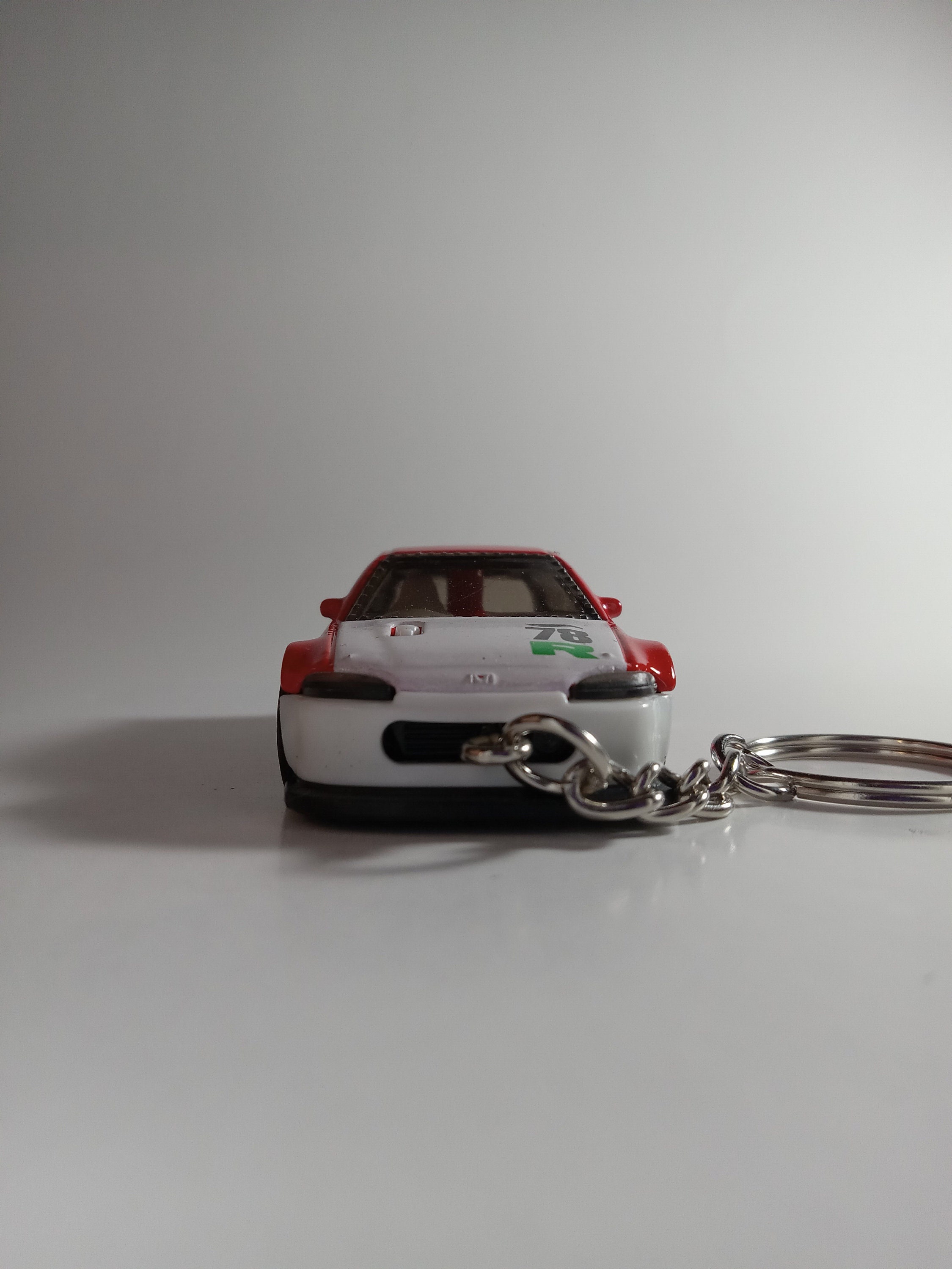 Honda Civic Custom Hotwheel Keychain Car Keychain Keychain Truck Car ...