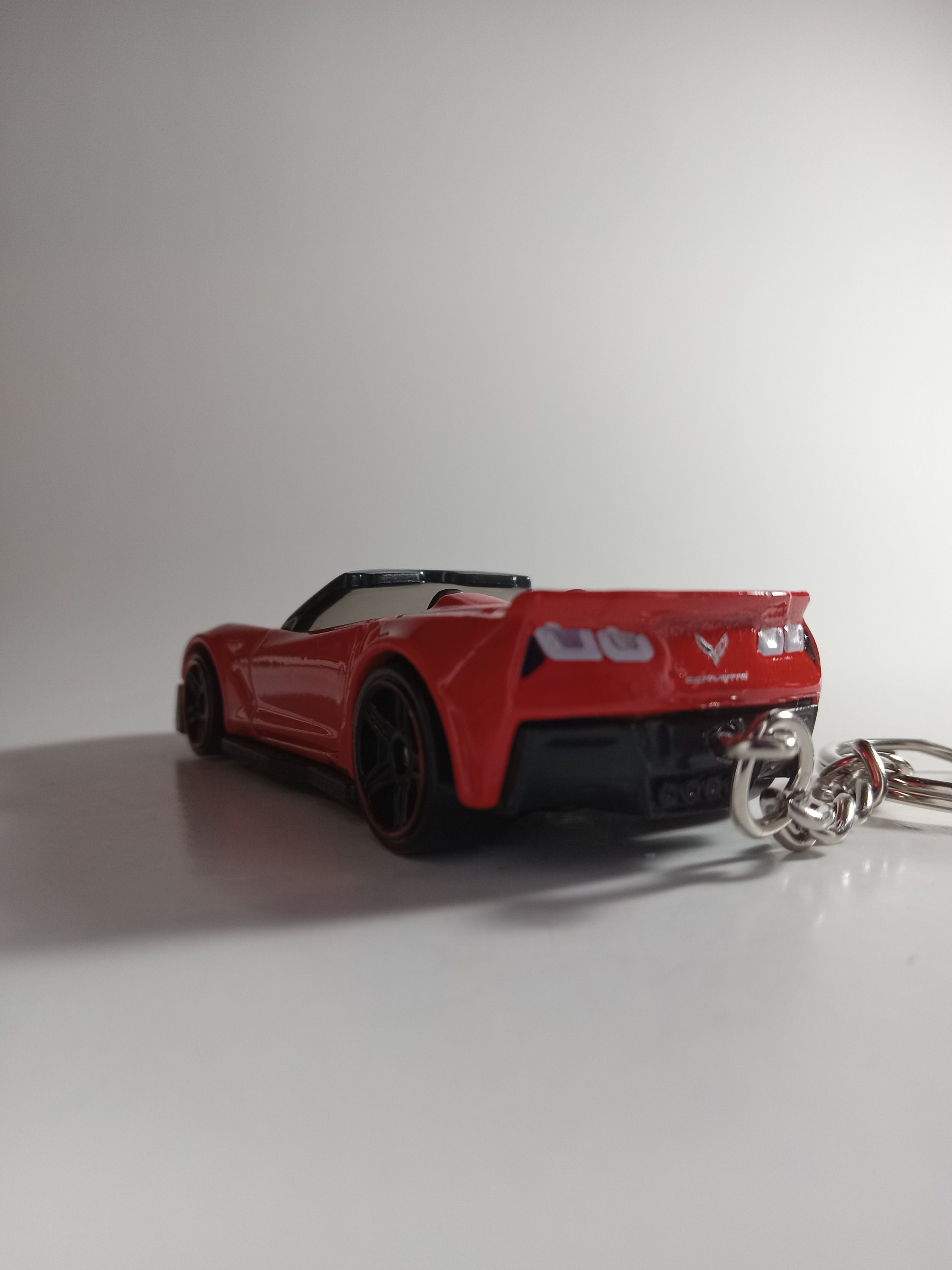 Chevy Corvette C7 Z06 Hotwheel Keychain Car Keychain Keychain Truck Car ...