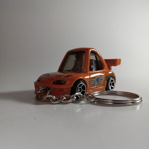 Cartoon Supra Fast & Furious Hotwheel Keychain Car Keychain Keychain ...