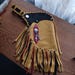 Buckskin Native American Mini Chaps Hanging Stocking Hidden Pouch Free ...