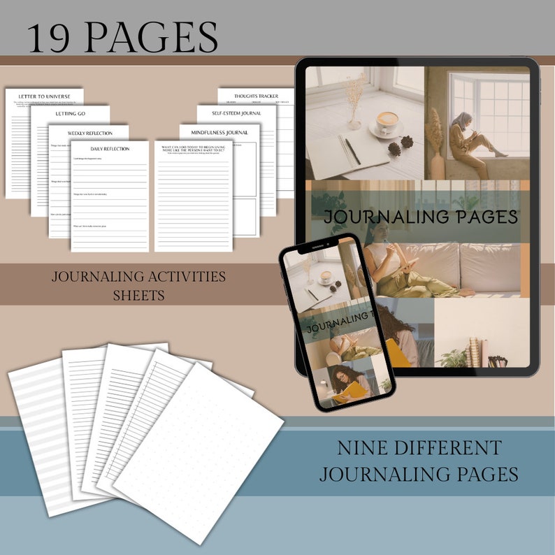 FOUR BUNDLE, Planners, Printable, Digital Downloads, Instant Download ...
