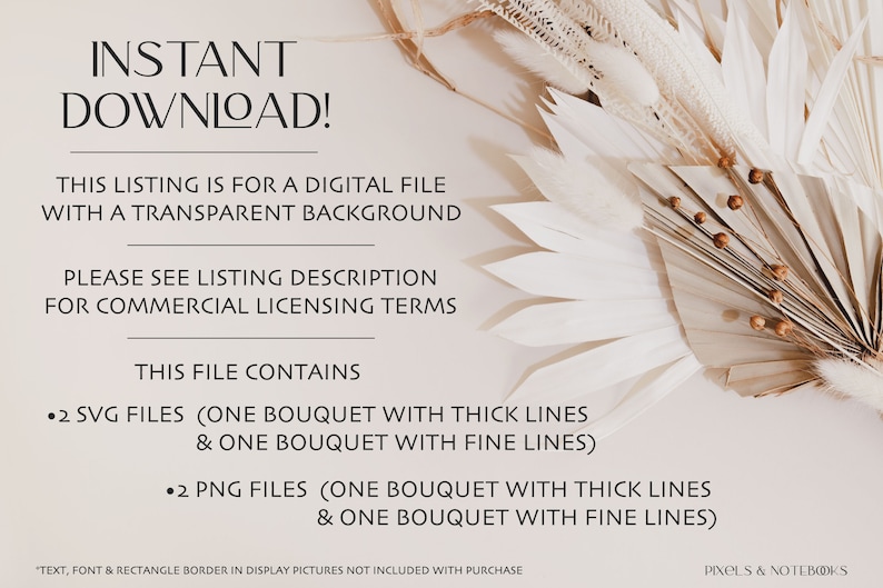 Rose & Honeysuckle June Birth Month Flower Bouquet SVG and PNG Birth ...