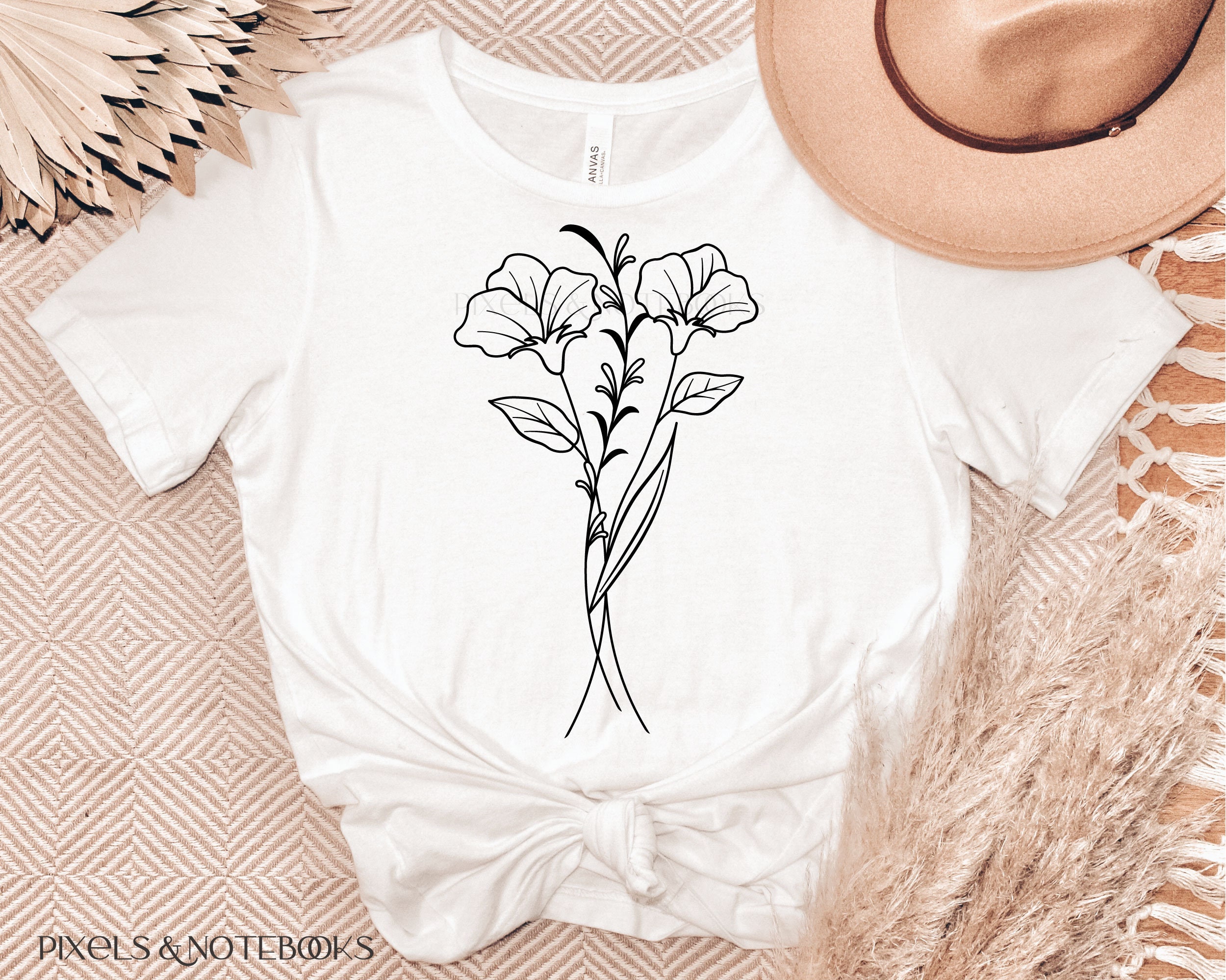 Sweet Pea April Birth Month Flower Svg Birth Month Flower Bouquet Svg