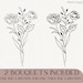 Rose Bouquet SVG: June Birth Flower Clipart (digital Download) - Etsy
