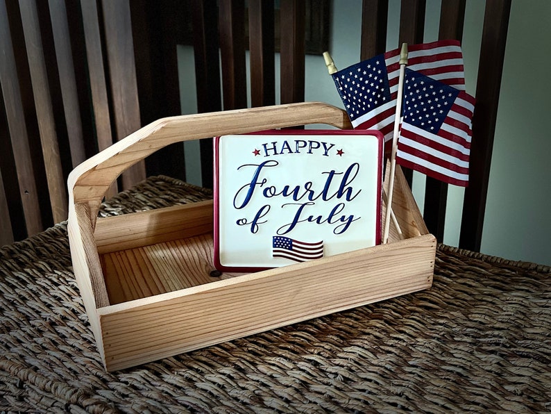 Decorative Toolbox Plans | Garden Basket Plans | Flower Basket Plans ...