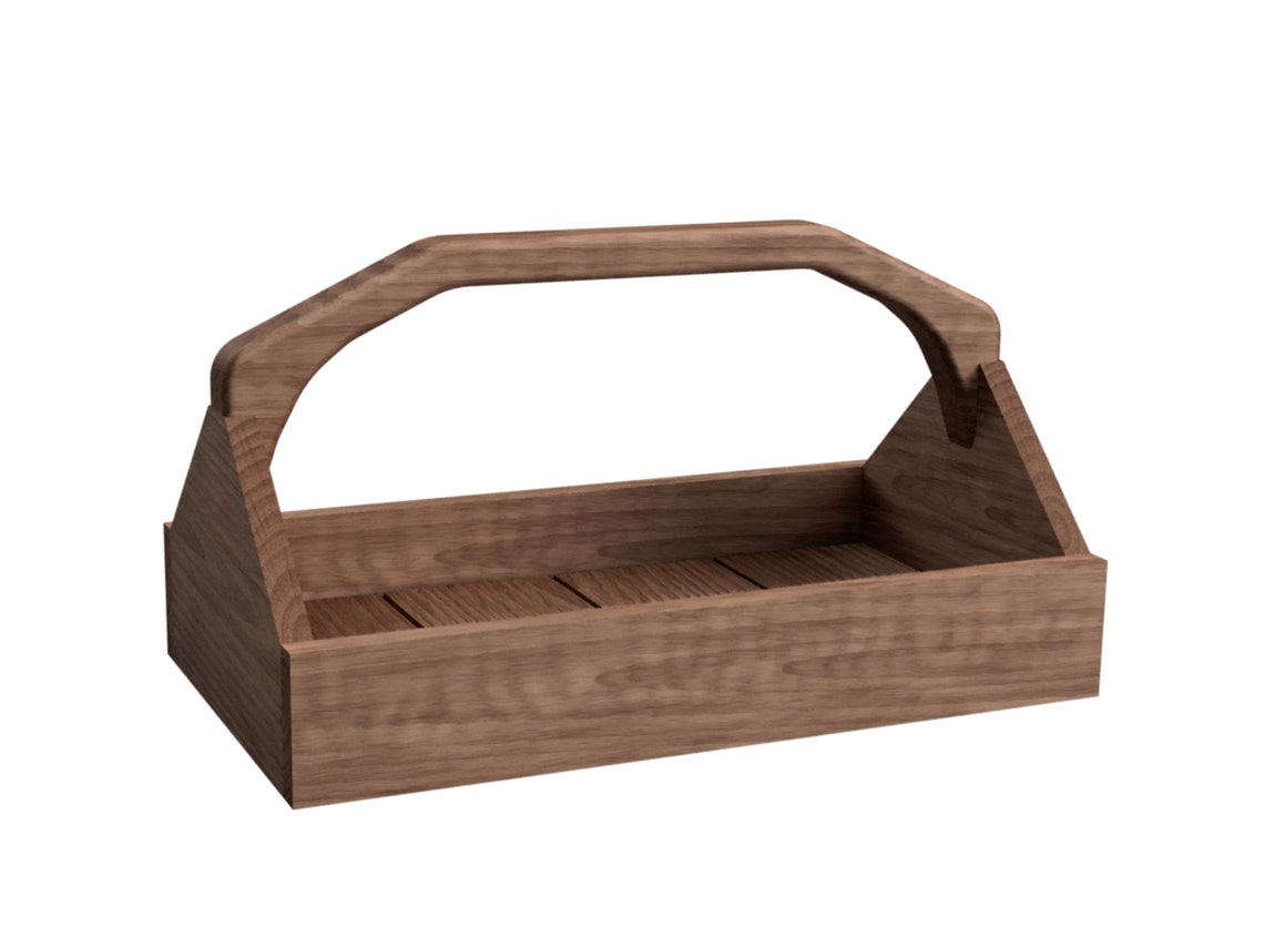 Decorative Toolbox Plans | Garden Basket Plans | Flower Basket Plans ...