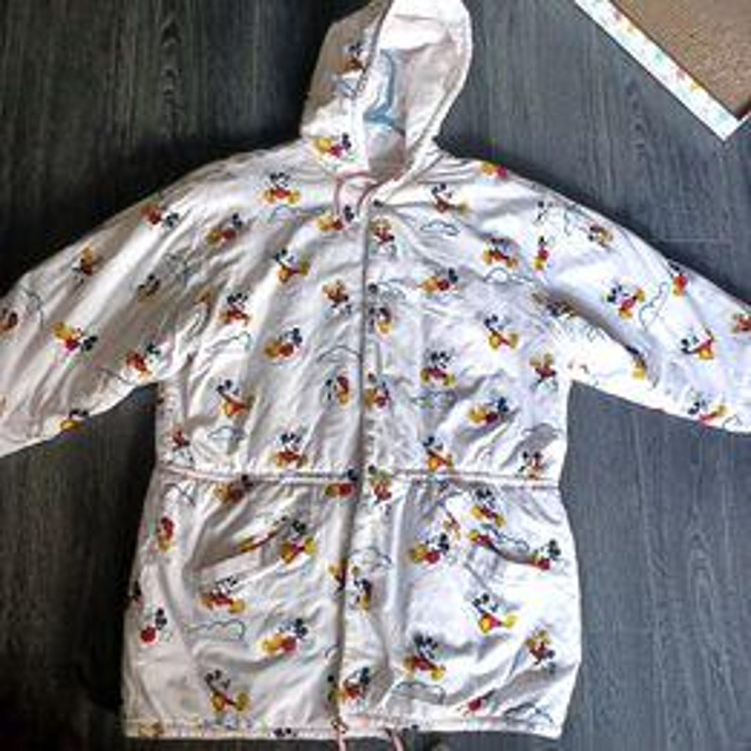 Vintage 1990’s Disney Mickey Mouse Graphic Reversible Winter Jacket ...