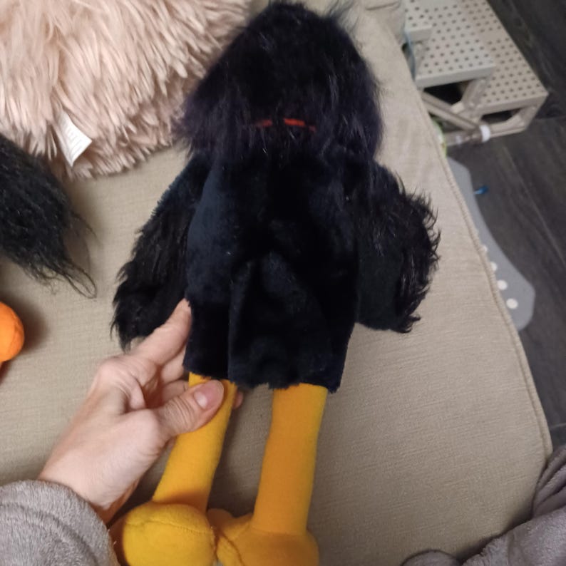 Jeremy the Black Crow - Secret of Nimh Plush Vtg 1982 - R. Dakin Co 16 ...