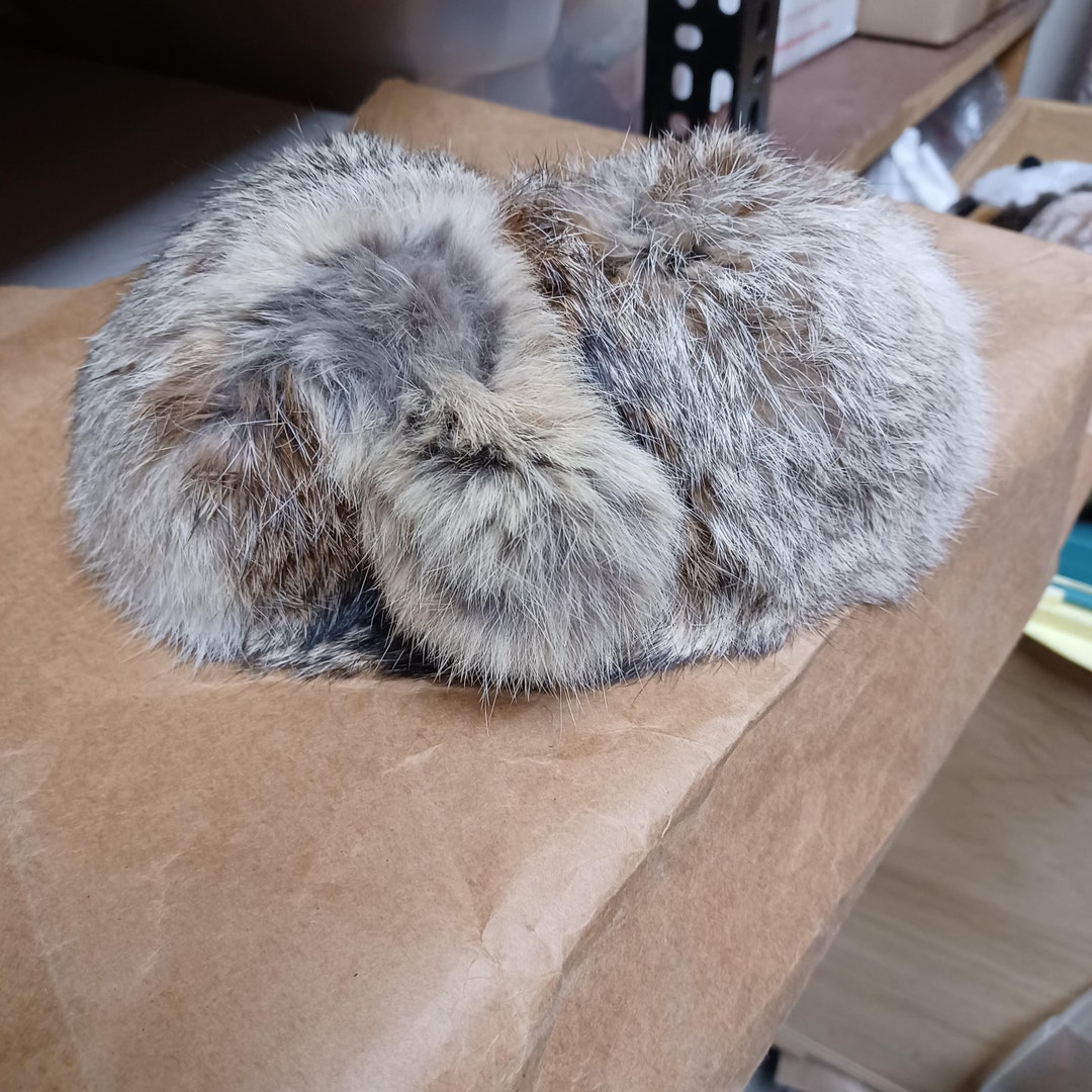 RARE Vintage Swiss Made Real Fur Rabbit Bunny W/tag by Helen Diemer - Etsy