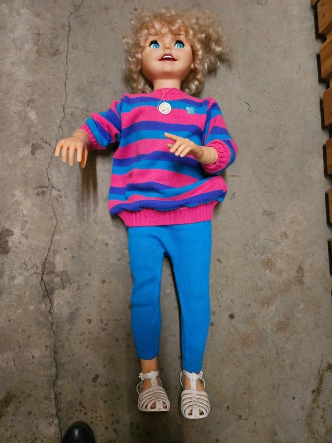 Jill Playmates Doll 1987 33" Interactive Talking Doll No Cassette - Etsy