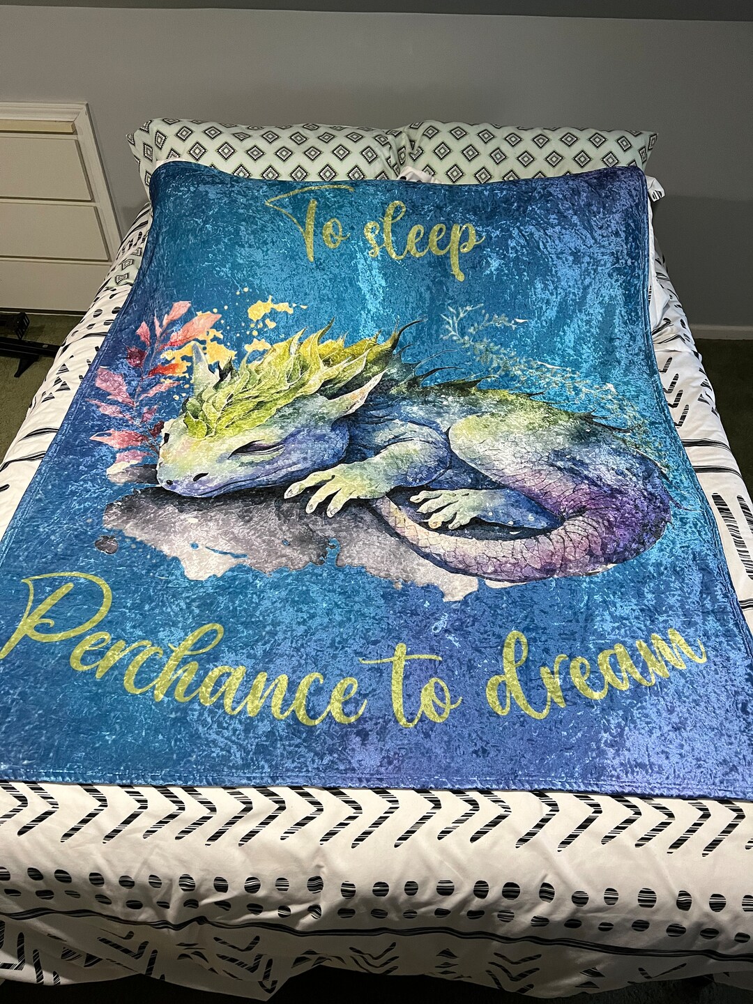 Shakespeare Quote From Play Hamlet Crushed Velvet Blanket, Sleeping ...