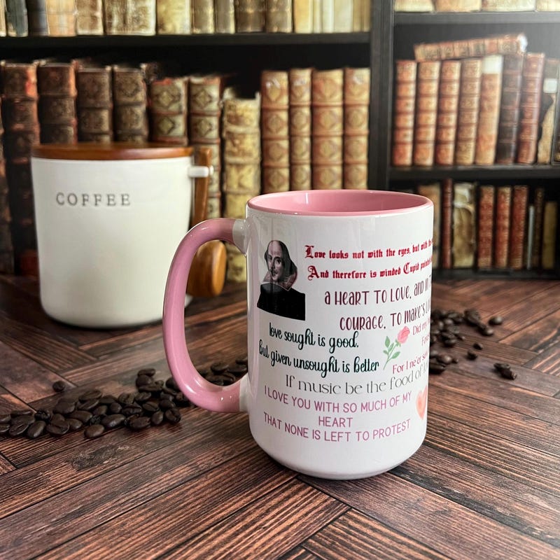 Shakespeare Mug - Etsy