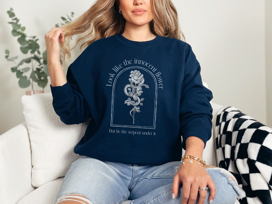 Serpent Shakespeare Quote From Theater Play Macbeth Sweatshirt, Light ...