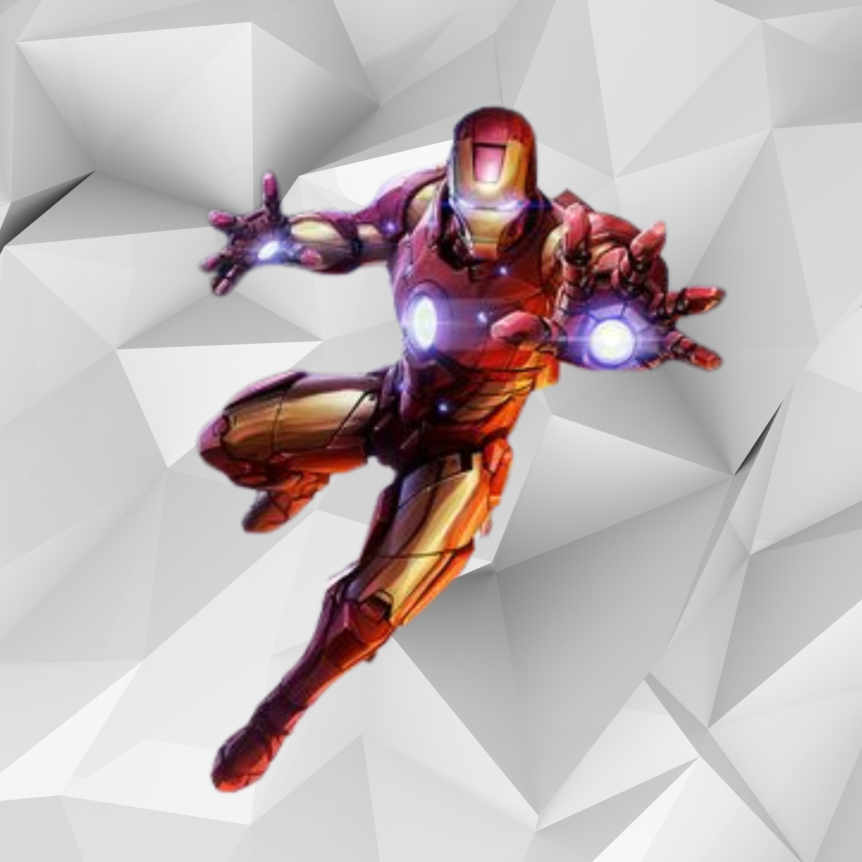 Iron Man Collection, Iron Man Flying and Combat Pose, Artistic Styles ...