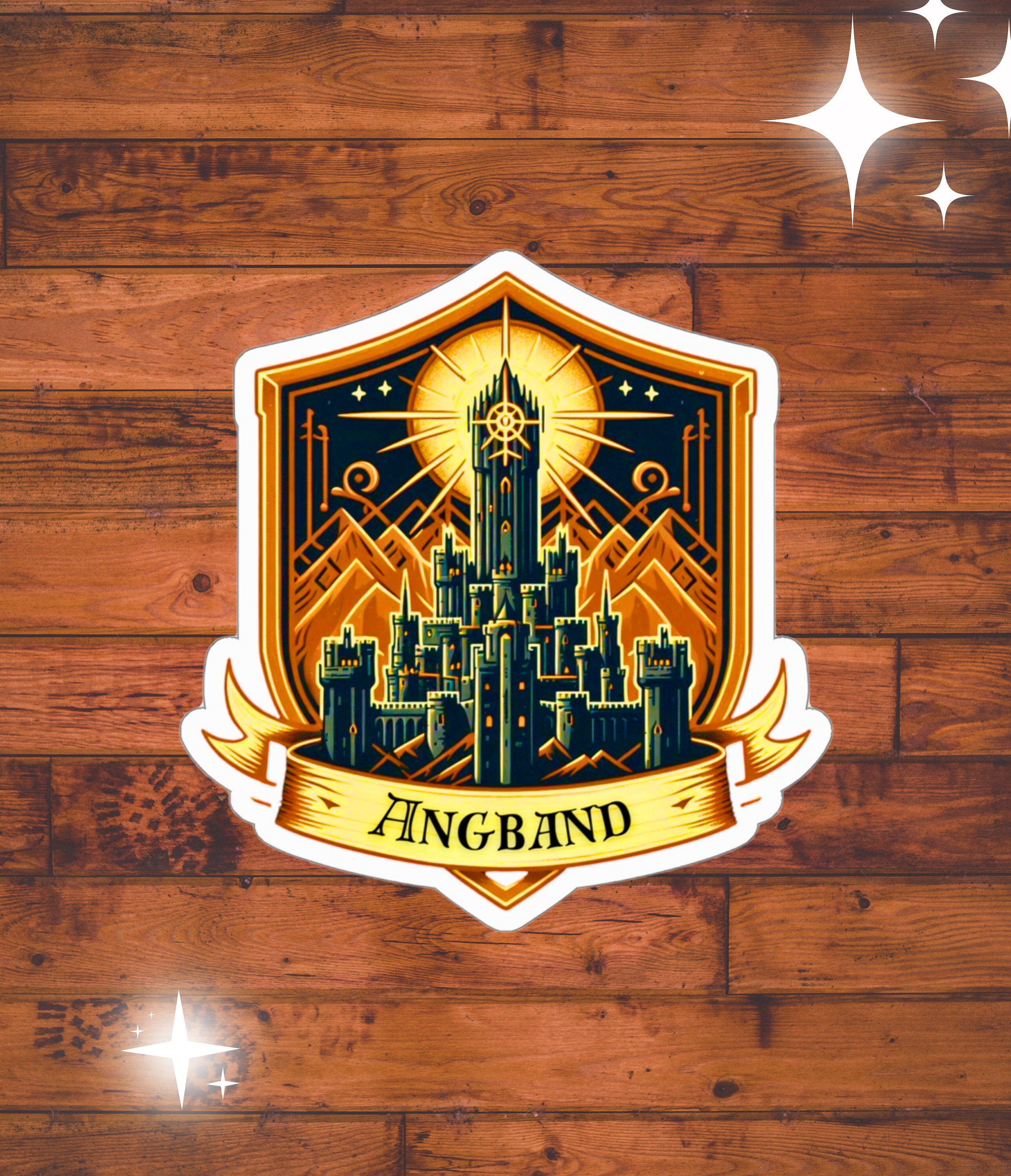 The Lord of the Rings Stickers, All Location Hobbits, the Lord Cities ...