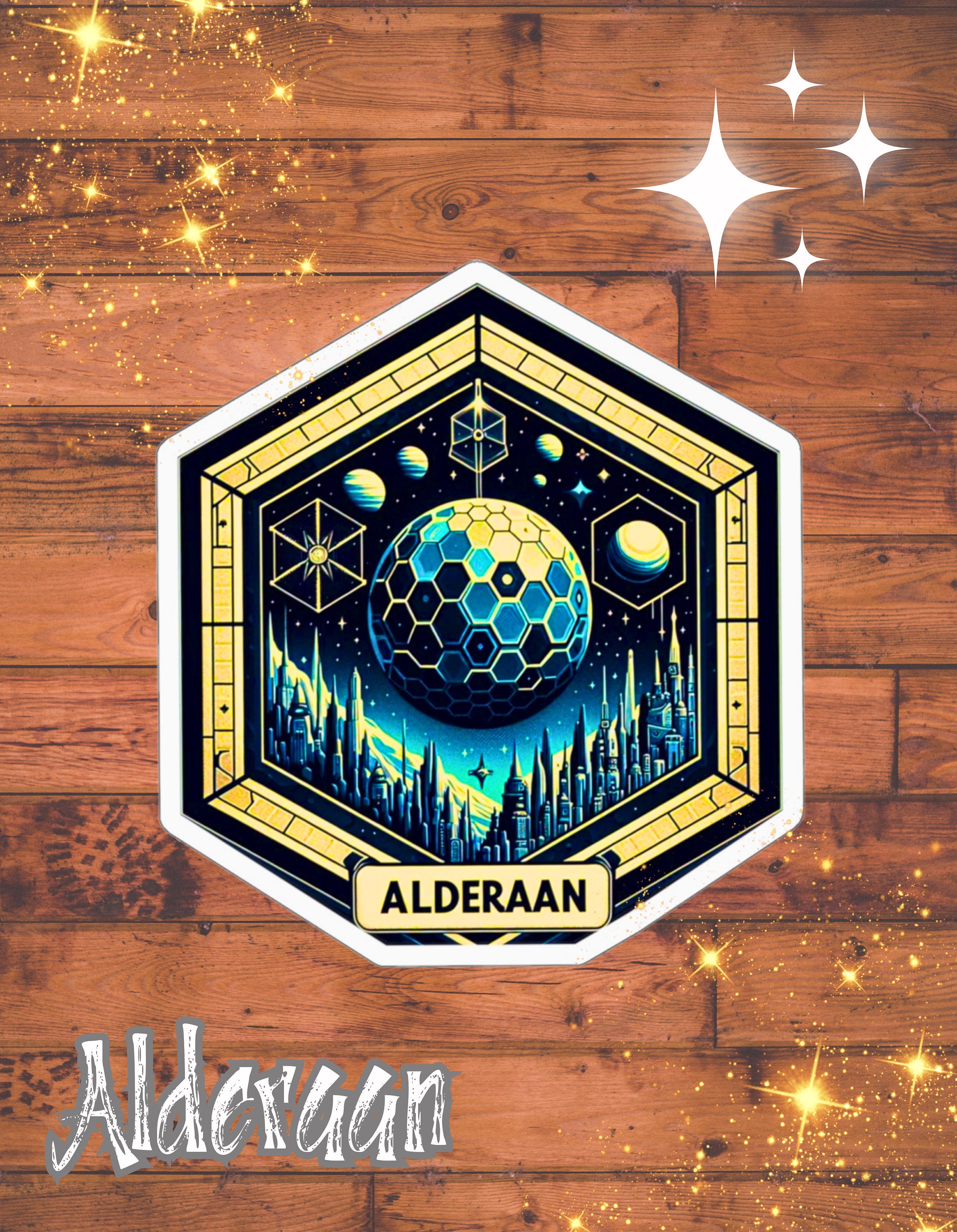 Star Wars Locations, Planets of Star Wars Stickers, Star Wars Galactic ...