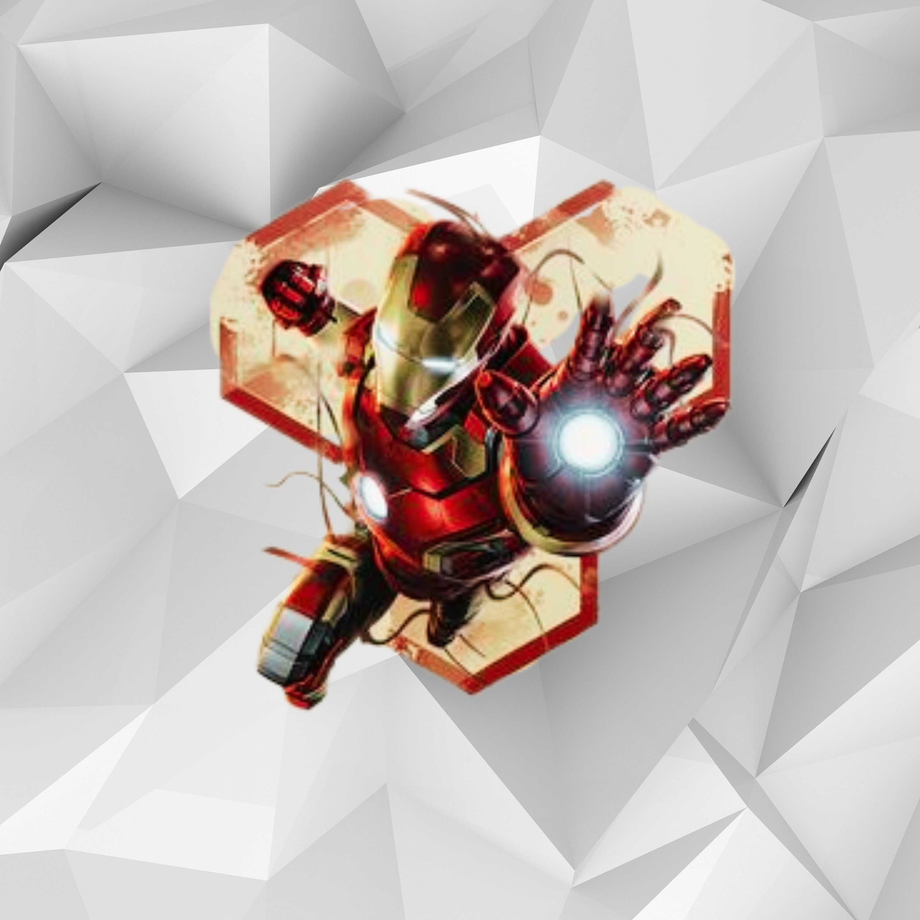 Iron Man Collection, Iron Man Flying and Combat Pose, Artistic Styles ...
