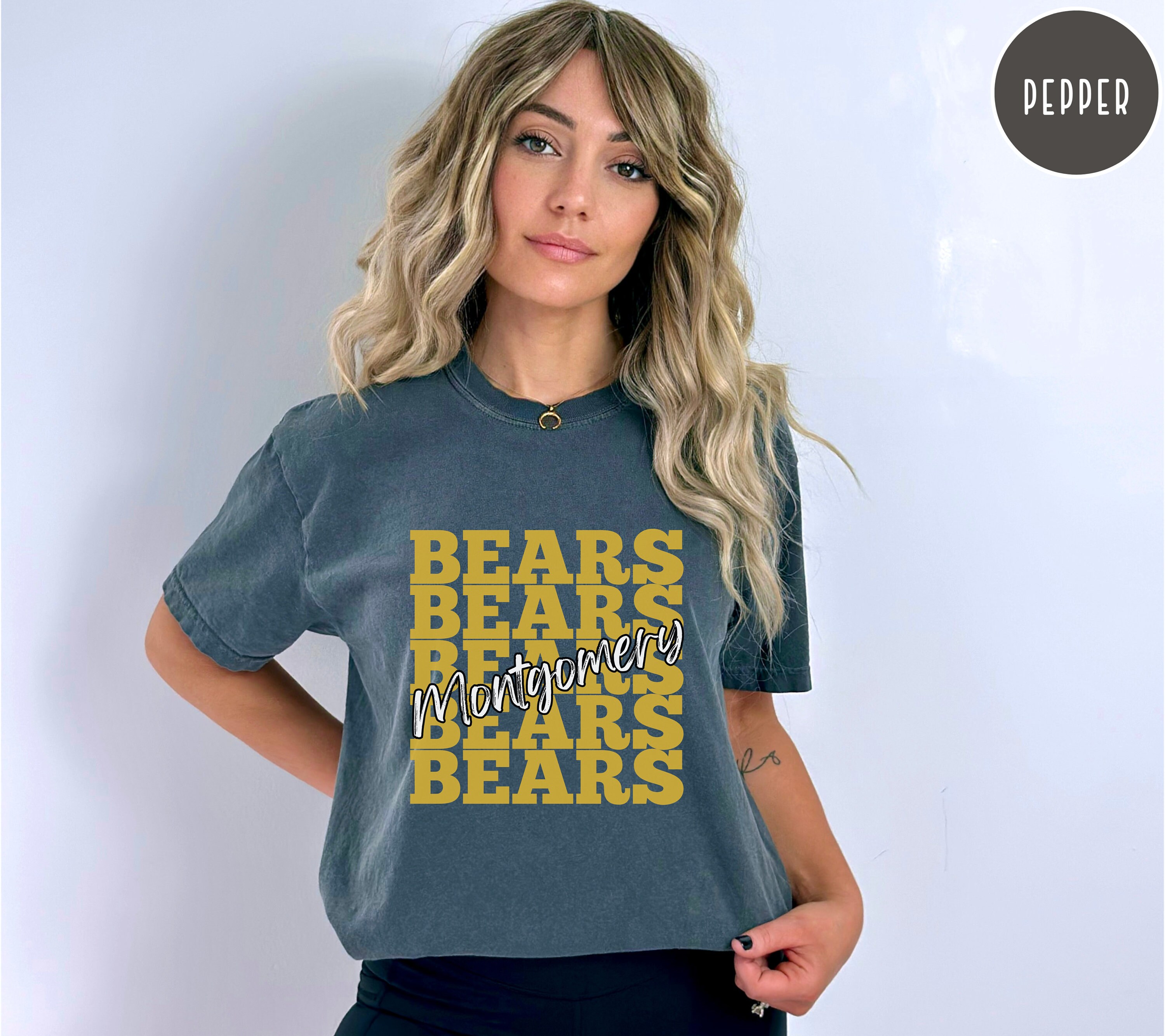 Team Spirit T-shirt Montgomery Bears Basketball Bears Football - Etsy