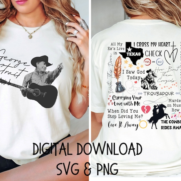 George Strait - Etsy