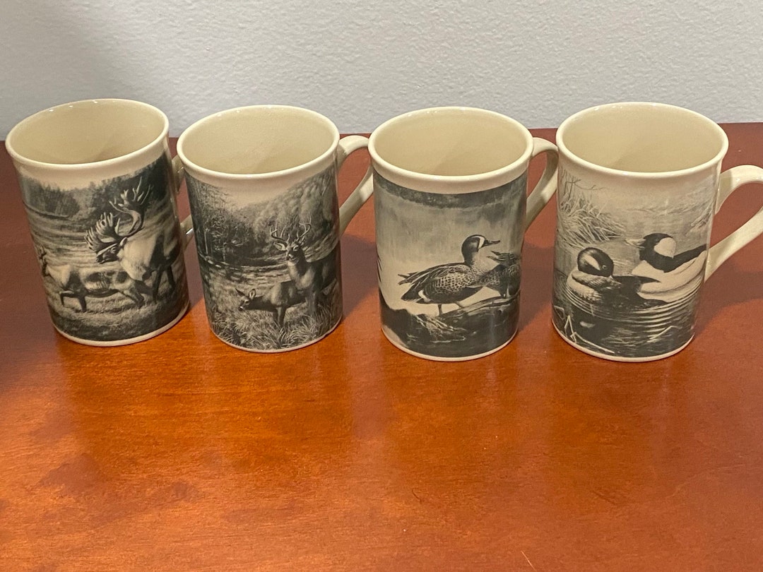 4 Designpac Field & Dream Collectible Mugs 8 Oz - Etsy