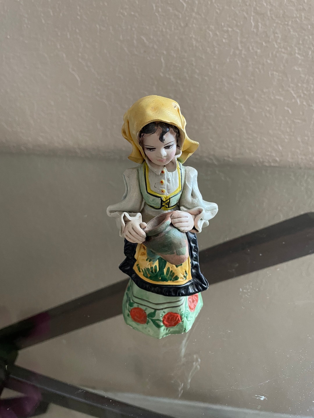P Serra Olbia Italy Pottery Traditionally Dressed Sardinian Themed ...