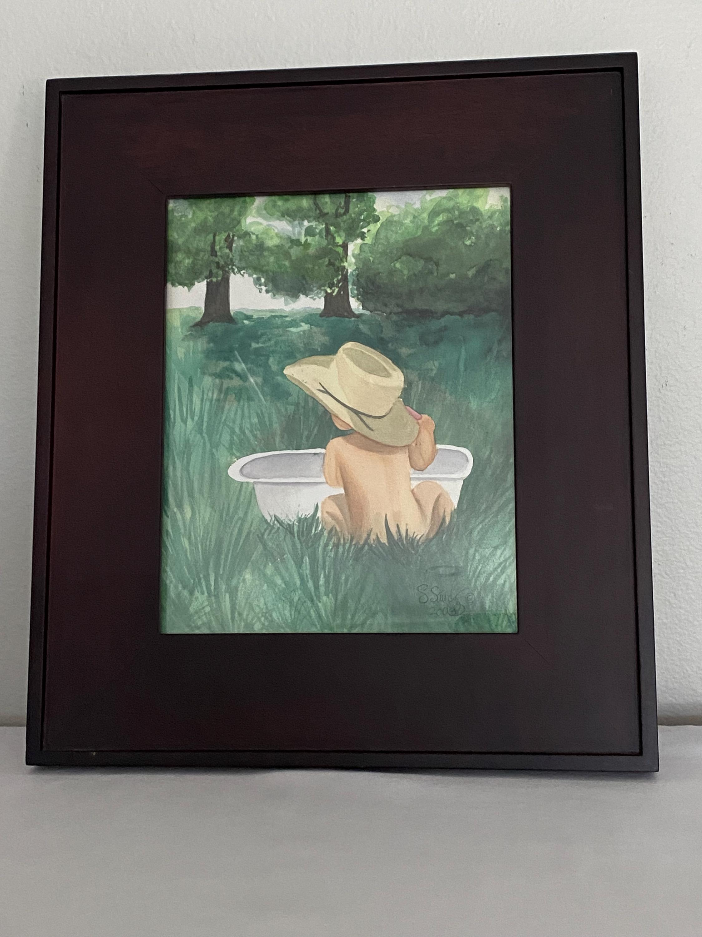 Pair of Framed Original Artist Signed Paintings - Etsy