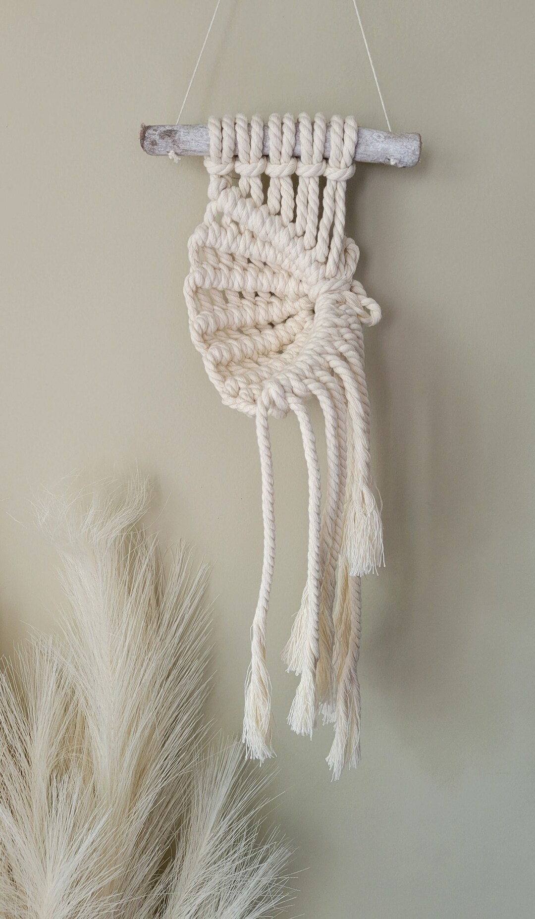 Seashell Macrame Wall Hanging - Etsy