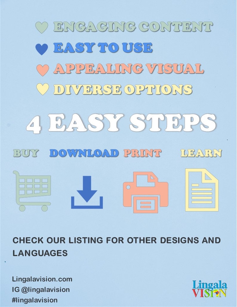 Haitian Creole Nursery Alphabet Poster, Rainbow, Educational Wall Art ...