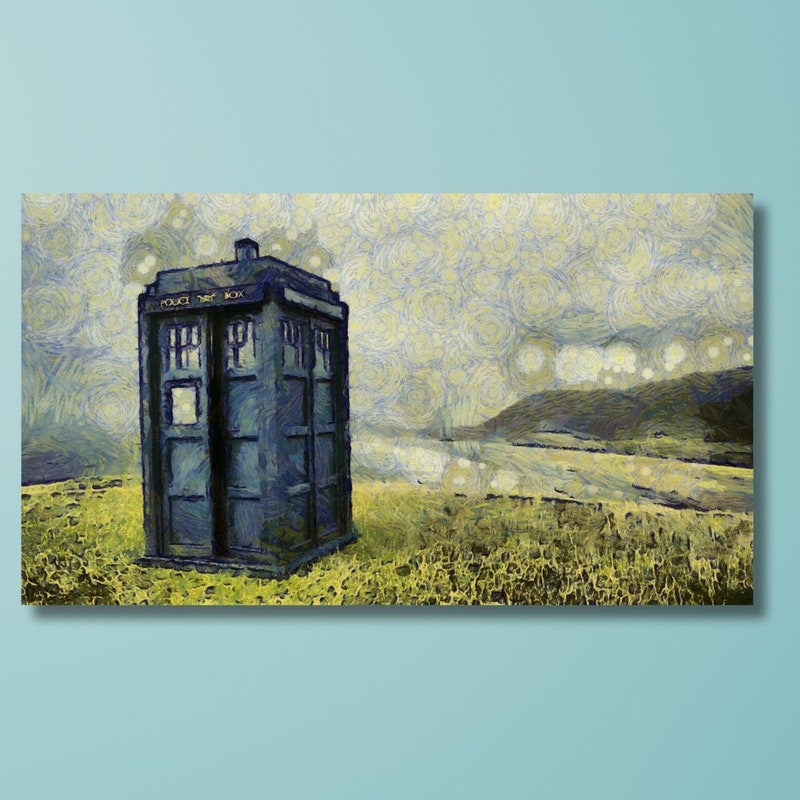 Tardis Painting - Etsy